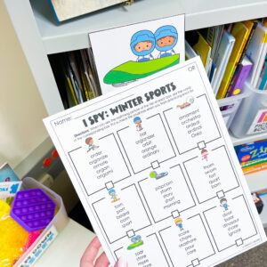 Speech Therapy Activities for the Winter Games - A Perfect Blend