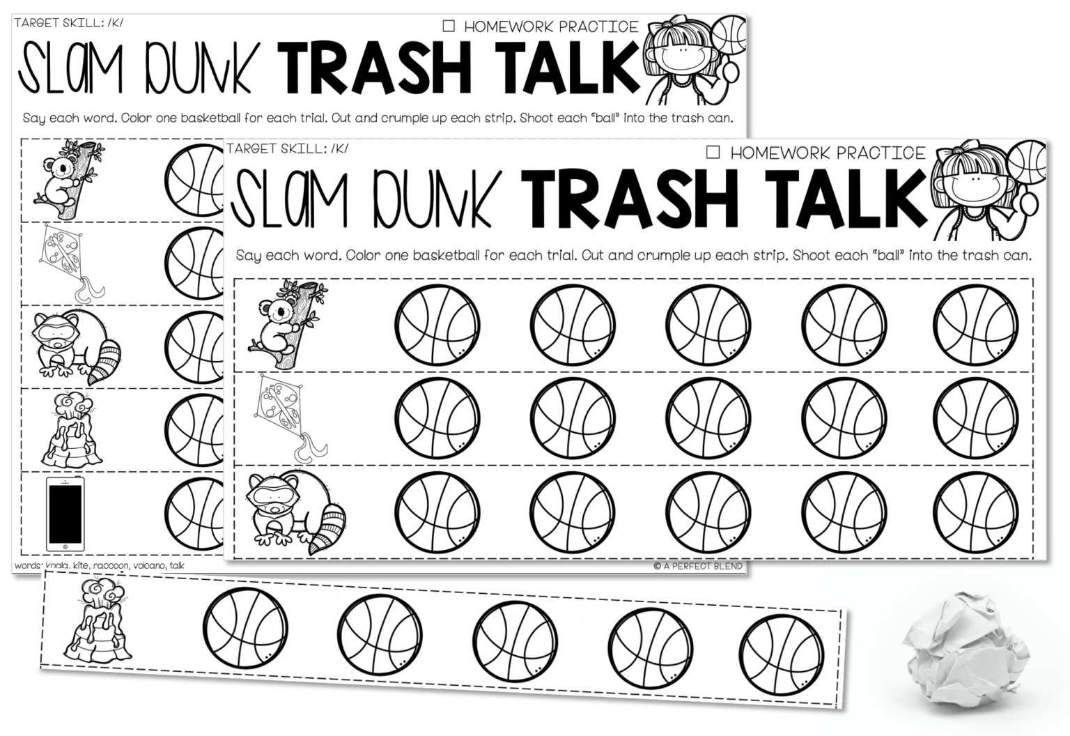March Madness Made Easy for Speech Therapy - A Perfect Blend