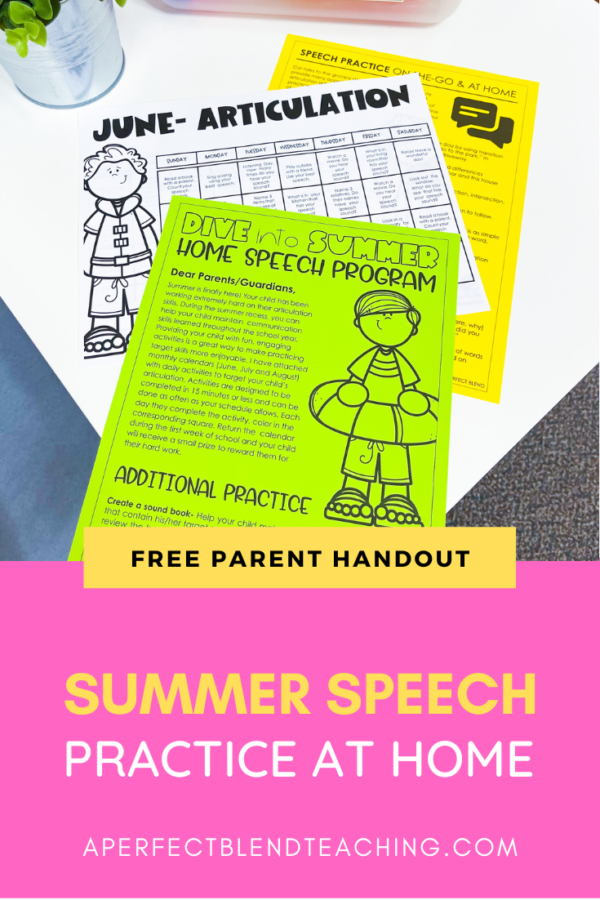 How to Easily Create Summer Speech Programs - A Perfect Blend