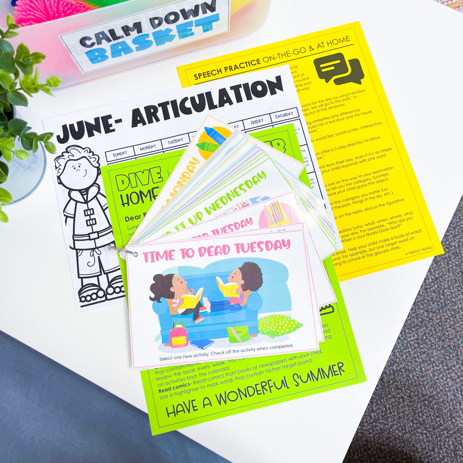 How to Easily Create Summer Speech Programs - A Perfect Blend