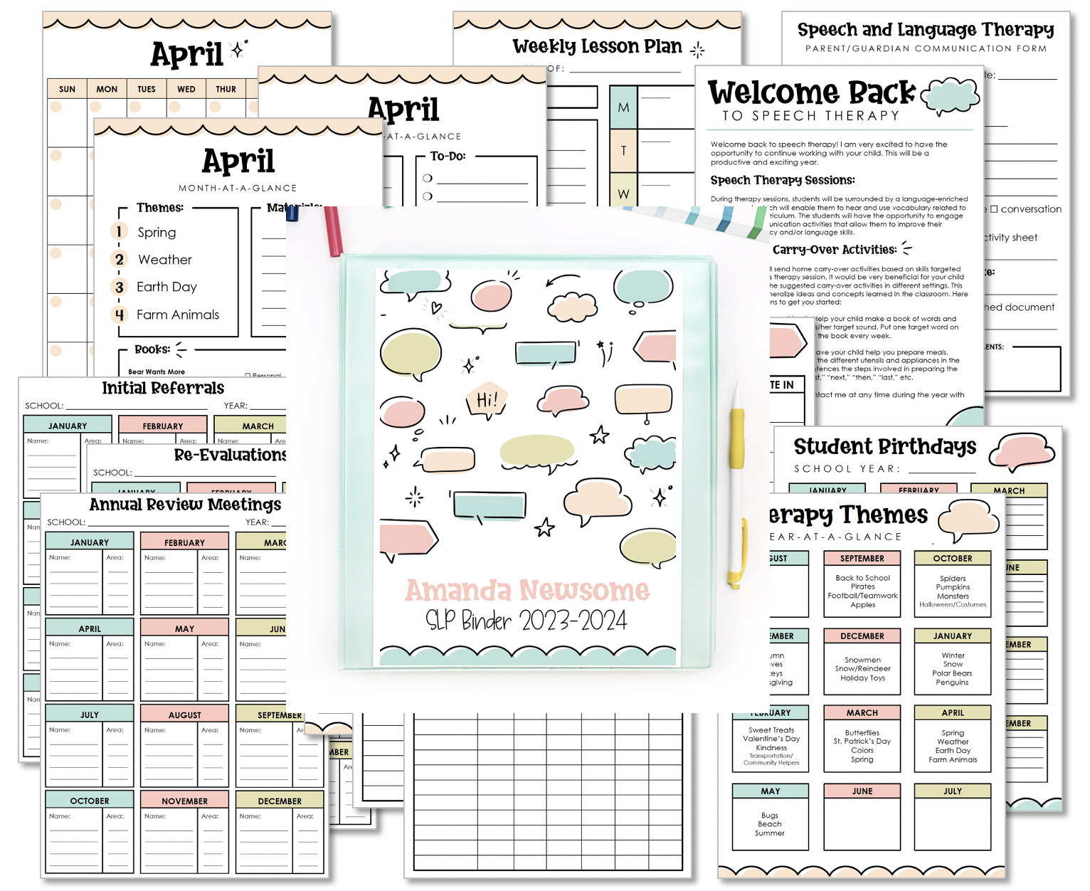 How to Collaborate with Teachers and Create a Speech Therapy Schedule ...